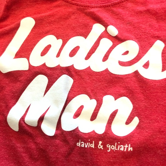 David & Goliath | Shirts & Tops | David Goliath Ladies Man 3t Tee ...
